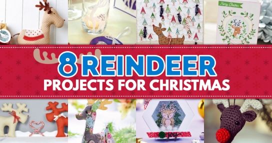 8 Reindeer Projects for Christmas - Sewing Blog - Sew Magazine