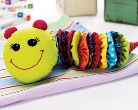 Kidsâ€™ Caterpillar Toy - sewing patterns - Sew Magazine