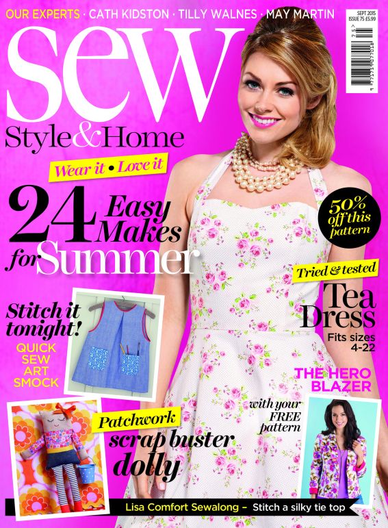 September 2015 Templates - Magazine Templates - Sew Magazine