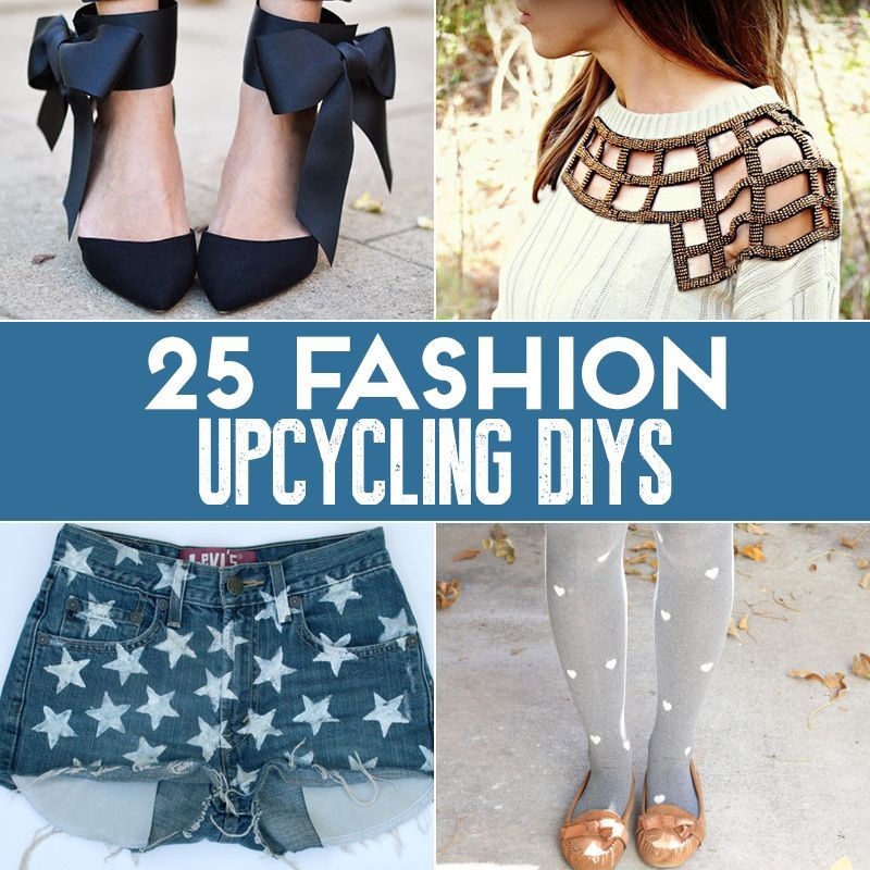 25 Quick And Easy Fashion Upcycling Diys Sewing Blog Sew Magazine