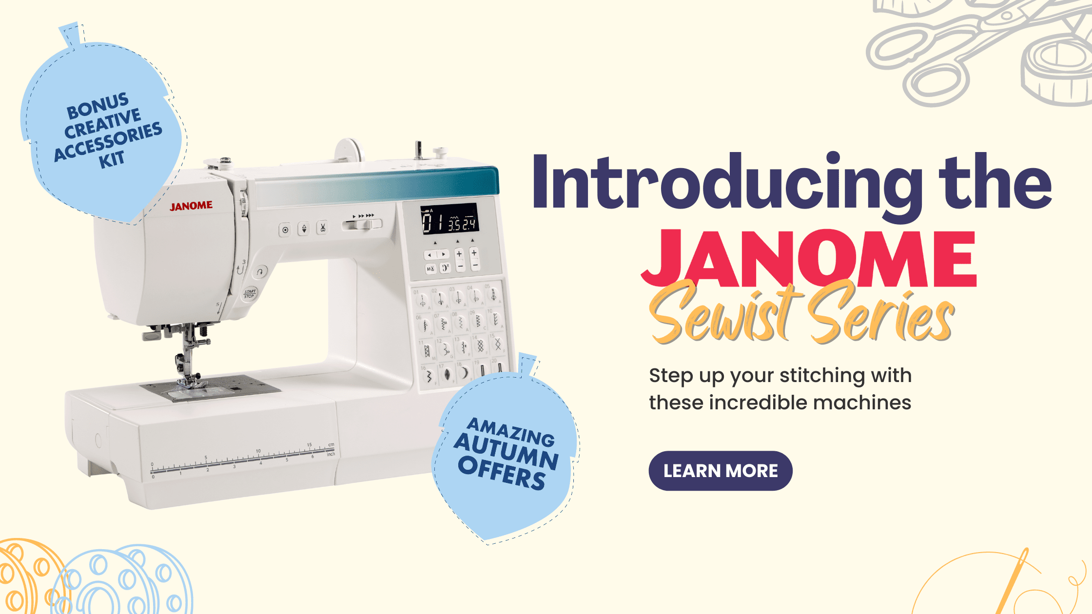 Introducing the Janome Sewist Series - Sewing Blog - Sew Magazine