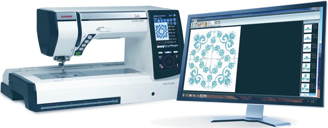 Janome MC12000 - Sewing Machine Reviews - Sew Magazine