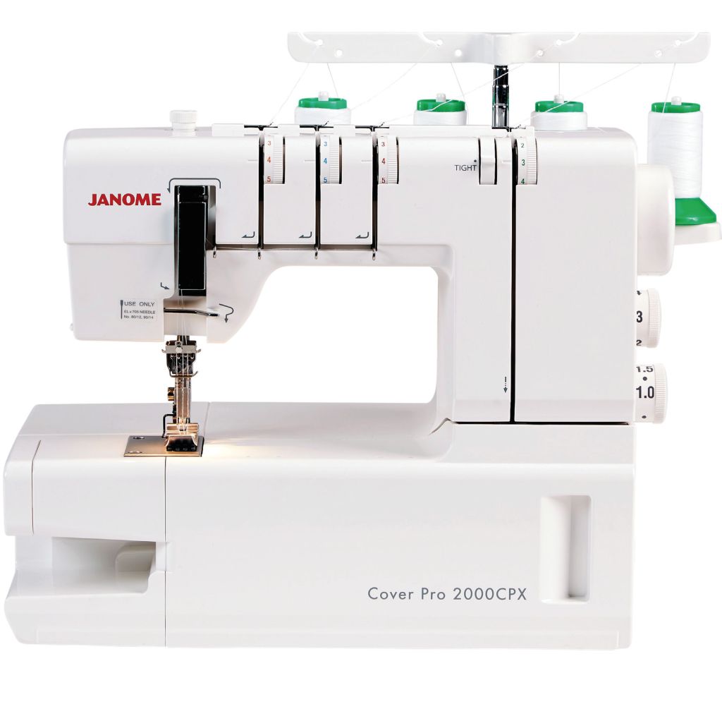 Janome Coverpro 2000CPX - Sewing Machine Reviews - Sew Magazine