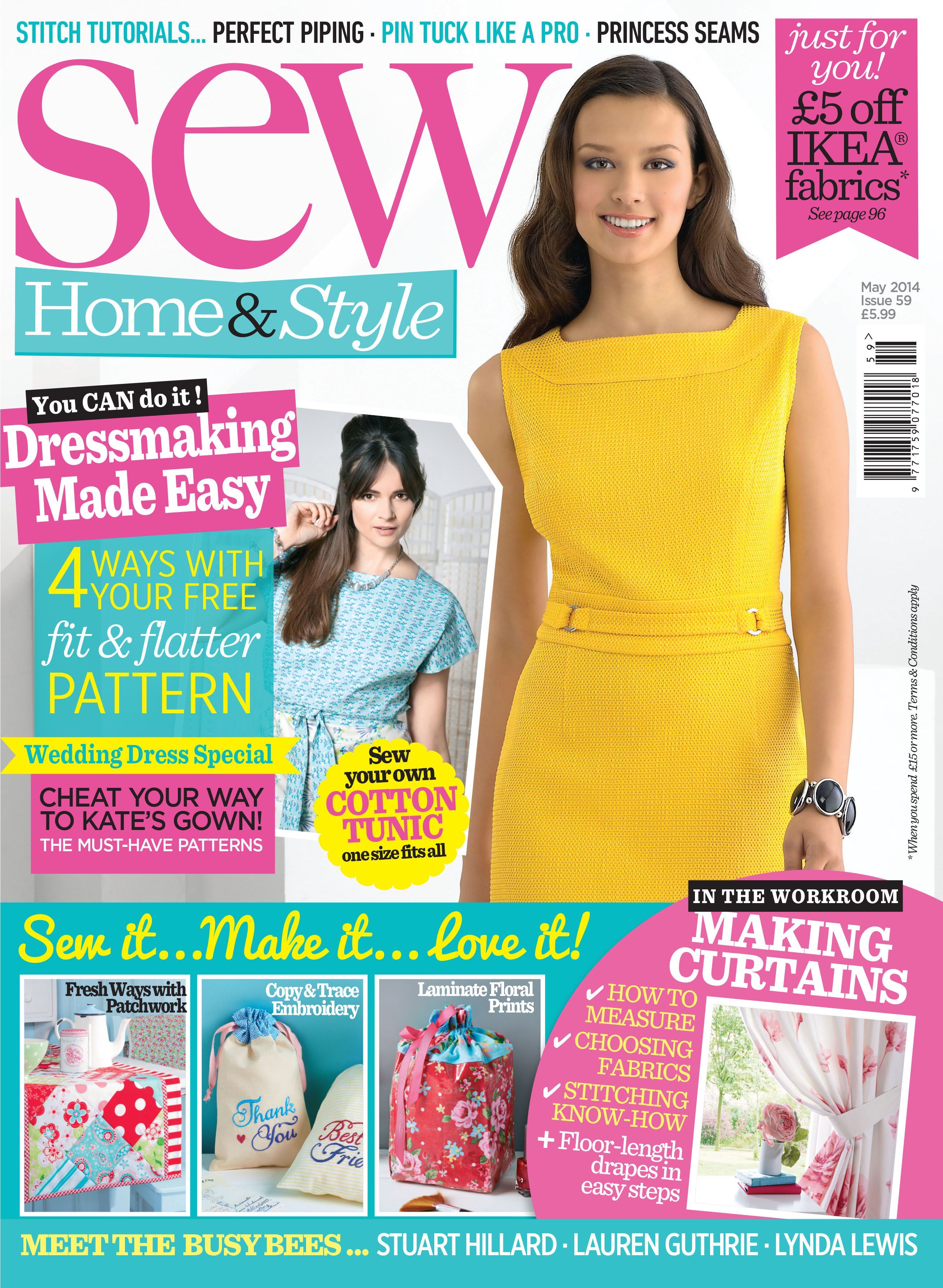 May 2014 Templates Magazine Templates Sew Magazine