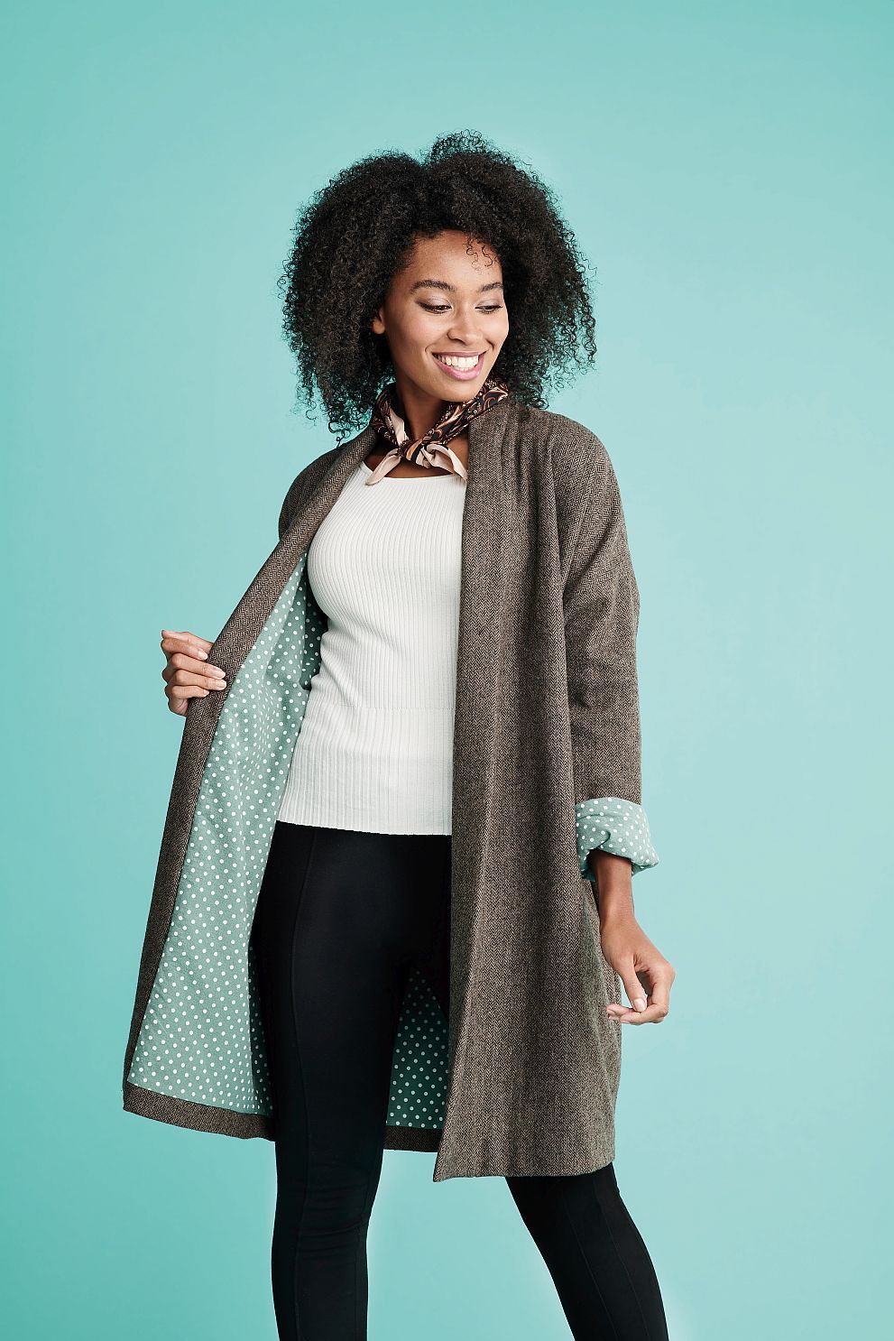 Sew 140 September 20 Carole Coat - Magazine Templates - Sew Magazine