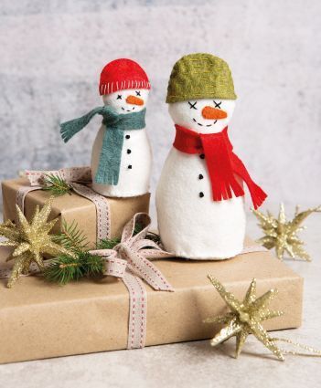 Sew 168 Xmas 22 Snuggly Snowmen - Magazine Templates - Sew Magazine