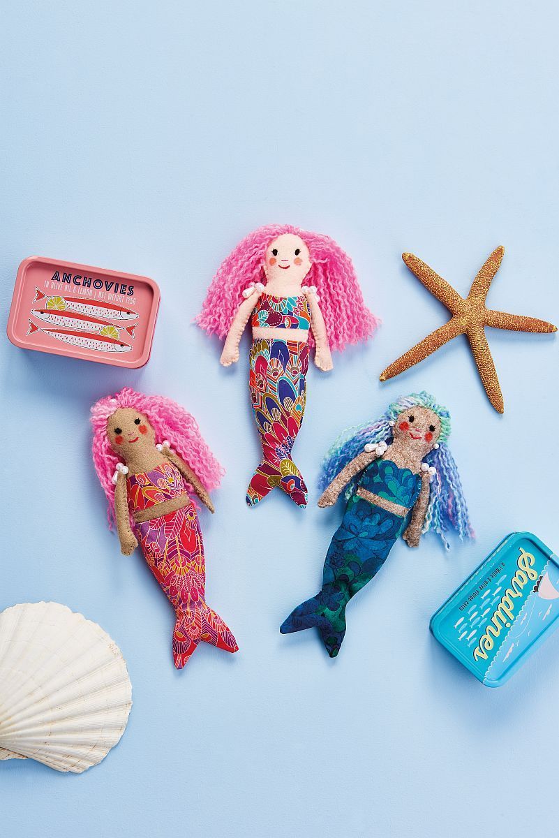 Sew 138 July 20 Mini Mermaids - Magazine Templates - Sew Magazine