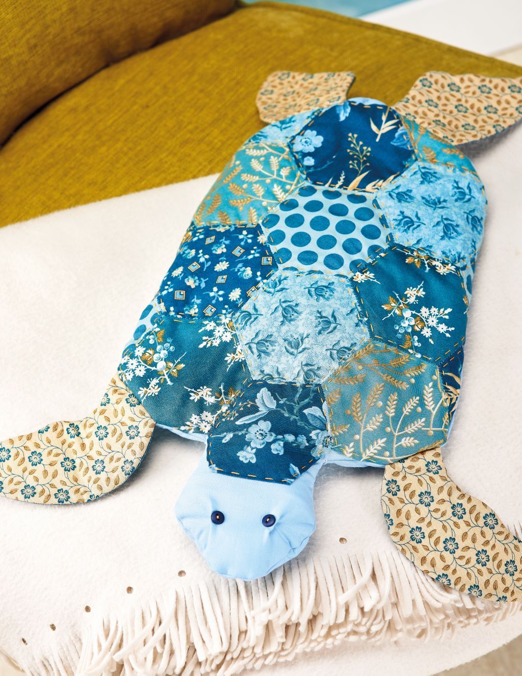 Attenborough the Turtle - Sew 114 September 18 - Magazine Templates ...