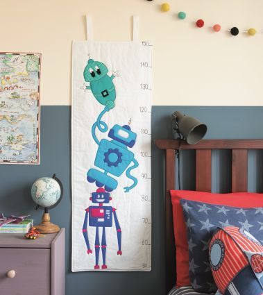 Sew 164 July 22 Robot Height Chart - Magazine Templates - Sew Magazine