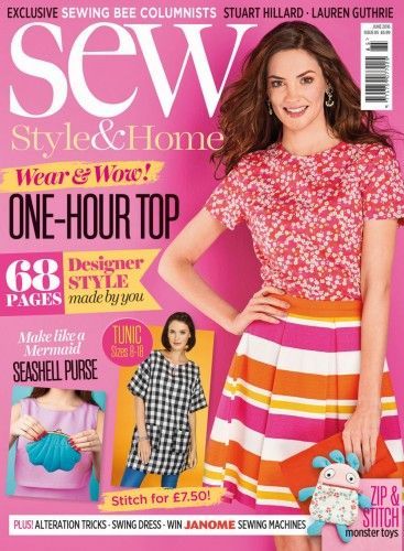 Sew 85 June 2016 Templates - Magazine Templates - Sew Magazine