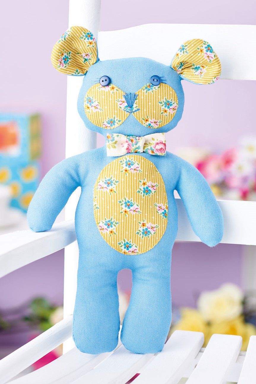 Sew 135 Apr 20 Ted-in-a-Bed - Magazine Templates - Sew Magazine